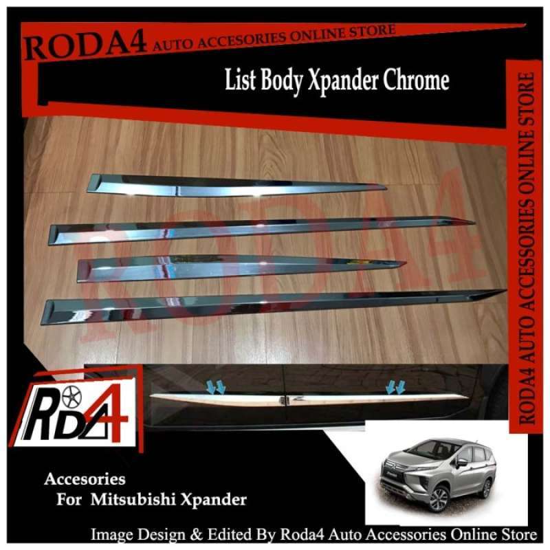 Promo Side Moulding Xpander - List Body Xpander Chrome Jls Diskon 23% ...