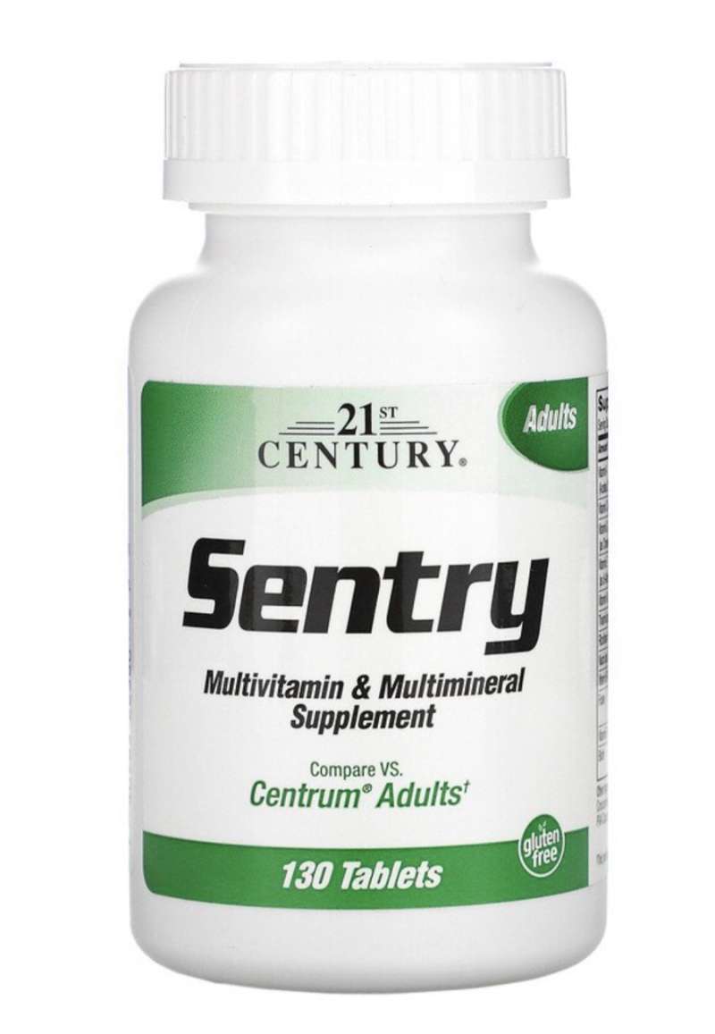 Promo 21st Century Sentry Multivitamin Multimineral 130 Tablets Diskon ...