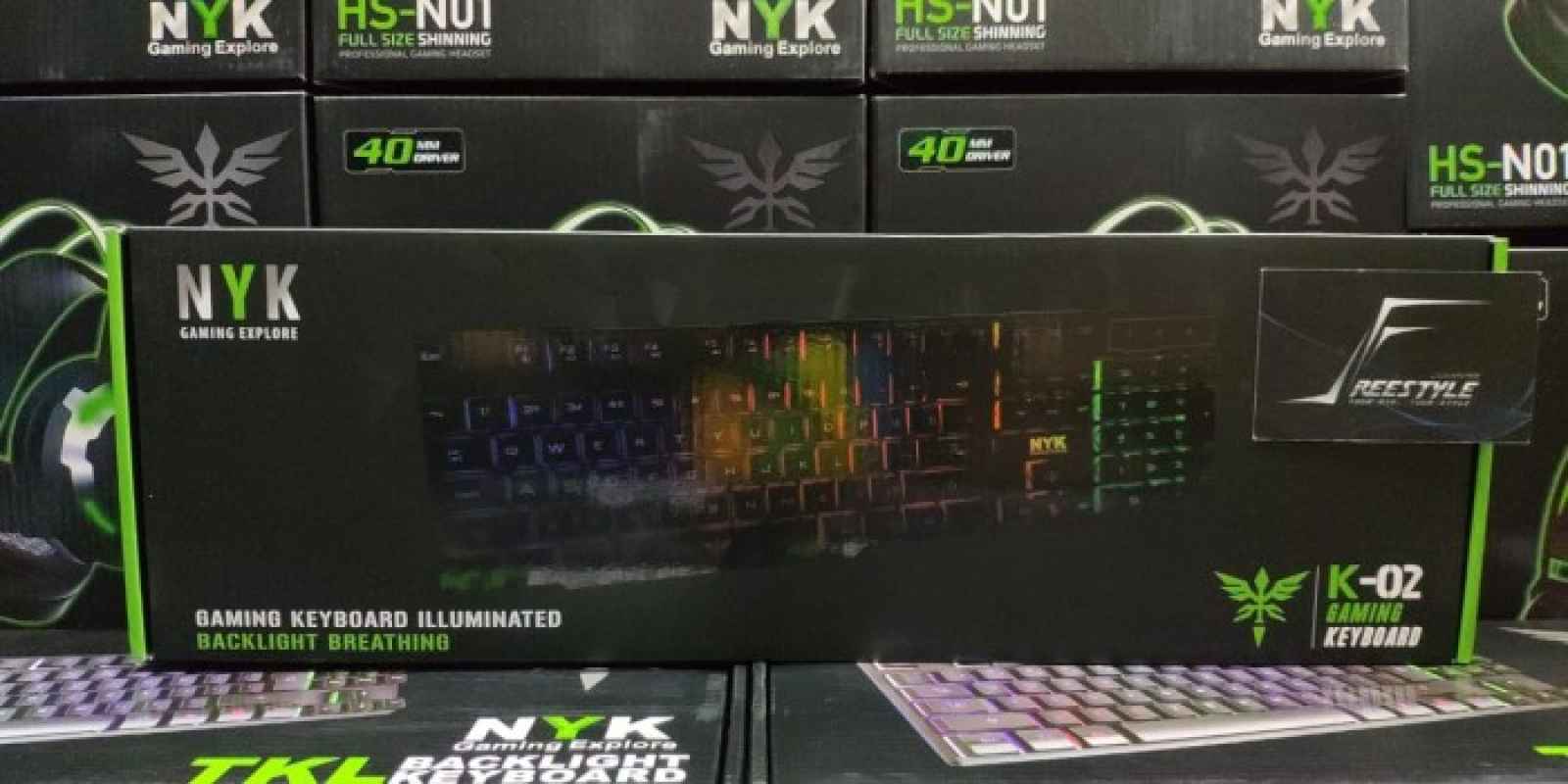 Promo K-02 Fullsize Rgb Backlight Gaming Keyboard Garansi Resmi 1 Tahun Diskon 23% Di Seller ...