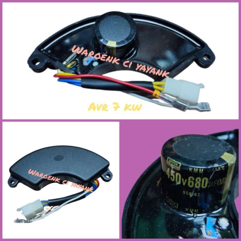 Promo Avr Oval Plastik 450 Volt 680 Uf Genset 7000 Watt Diskon 23% Di ...