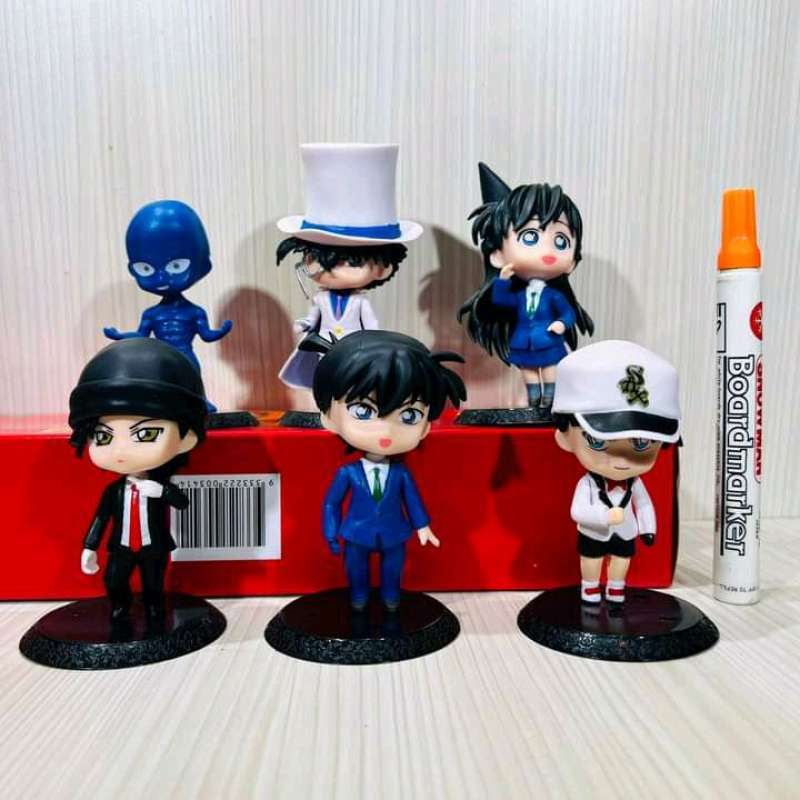 Jual Mainan Static Figure Detective Conan Ran Mouri Tinggi Sekitar 8 Cm ...