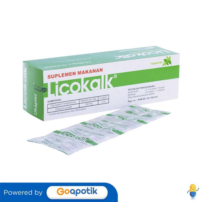 Jual Licokalk Box 100 Kaplet Di Seller Apotek Arumi Shilla Farma ...