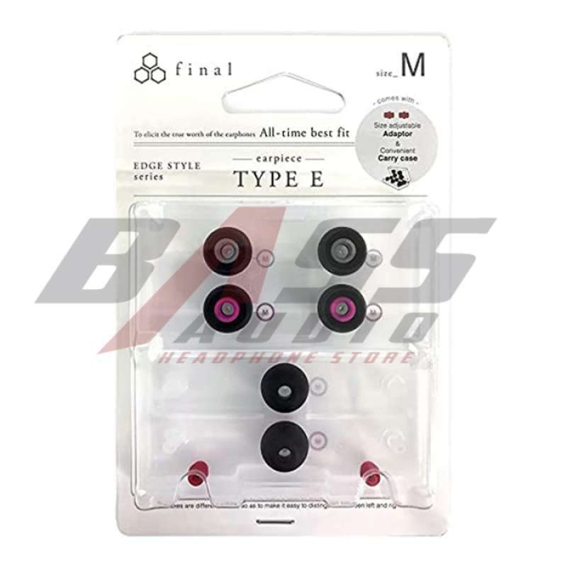 Promo Final Audio Type E With Case And Nozzle Adaptor Replacement ...