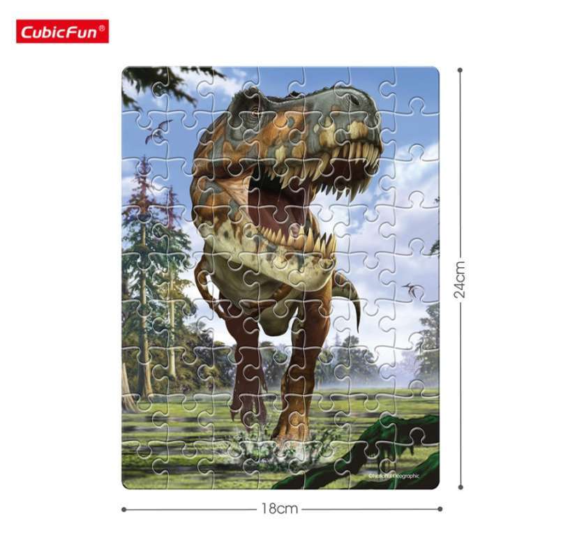 Jual Cubicfun 2d Puzzle National Geographic Dino Egg: Tyrannosaurus (t ...