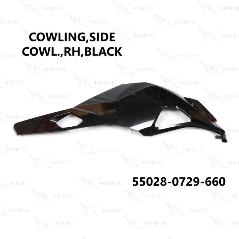 Promo Body Cowling Side / Fairing Kawasaki Zx-25r Standar- Kanan Diskon ...