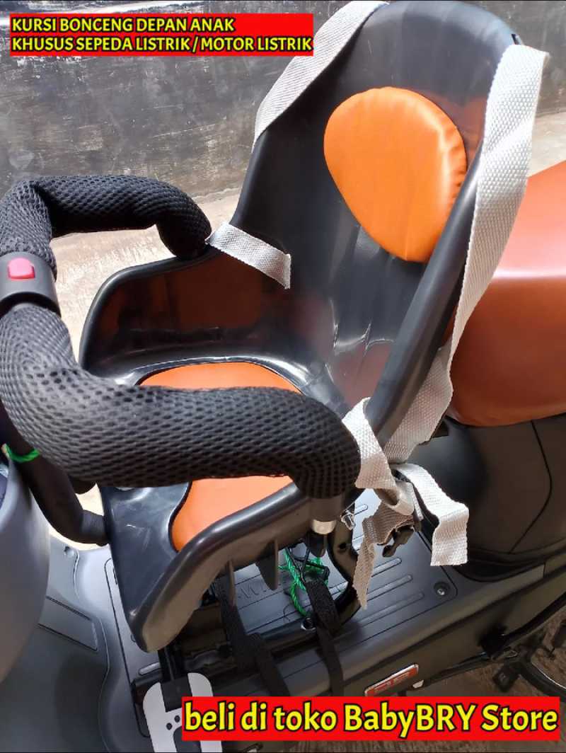 Promo Kursi Bangku Boncengan Anak Depan Sepeda Listrik Diskon 17% Di ...