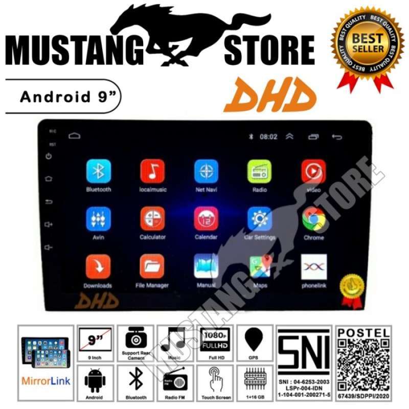 Promo 2 Din Head Unit Android 9 Inch Dhd 7001 Double Din Diskon 5% Di ...