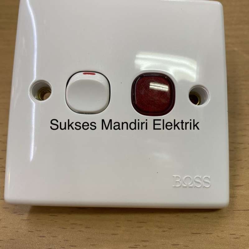 Promo Saklar Boss B32d20na 20a 250v 1 Gang Double Pole Switch W/ Neon ...
