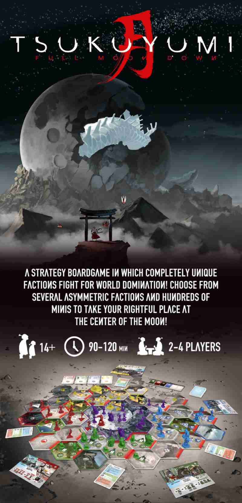 Promo Tsukuyumi: Full Moon Down Board Game Diskon 50% Di Seller Foryou ...
