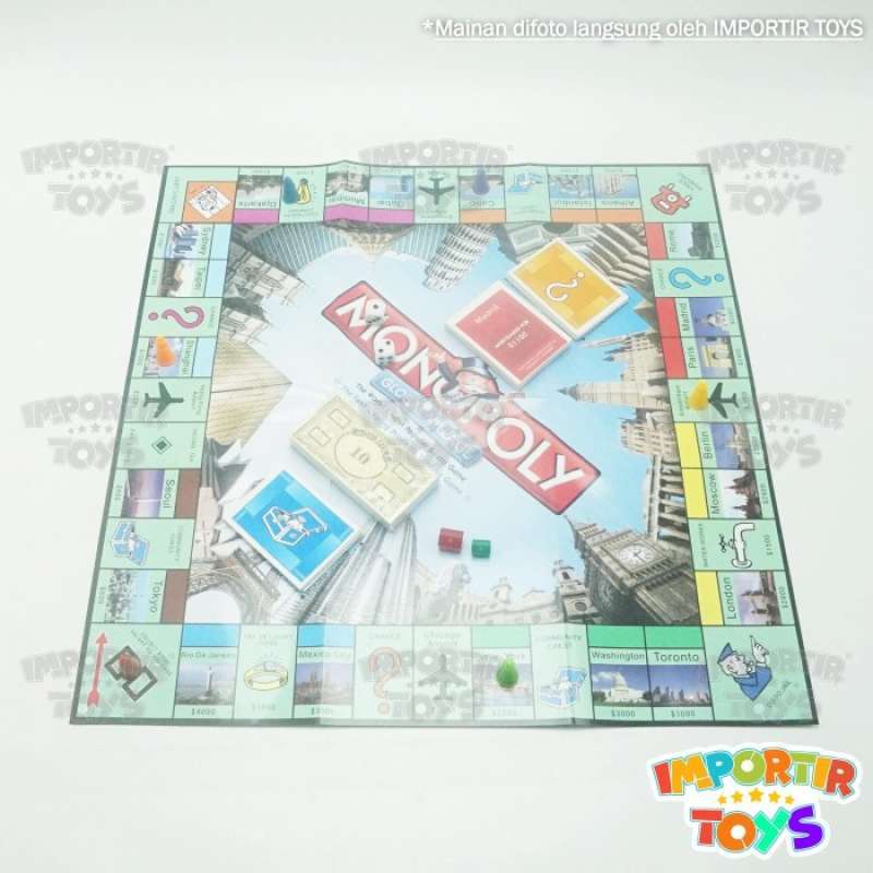 Promo Monopoly Edisi Global Village Besar Kualitas Komplit Set ...