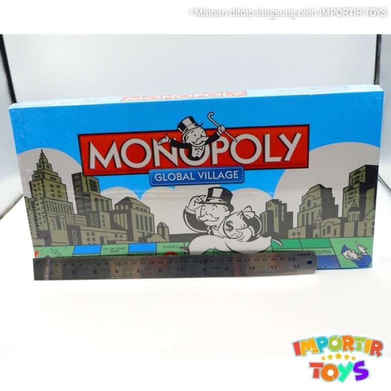 Promo Monopoly Edisi Global Village Besar Kualitas Komplit Set - Sedang ...