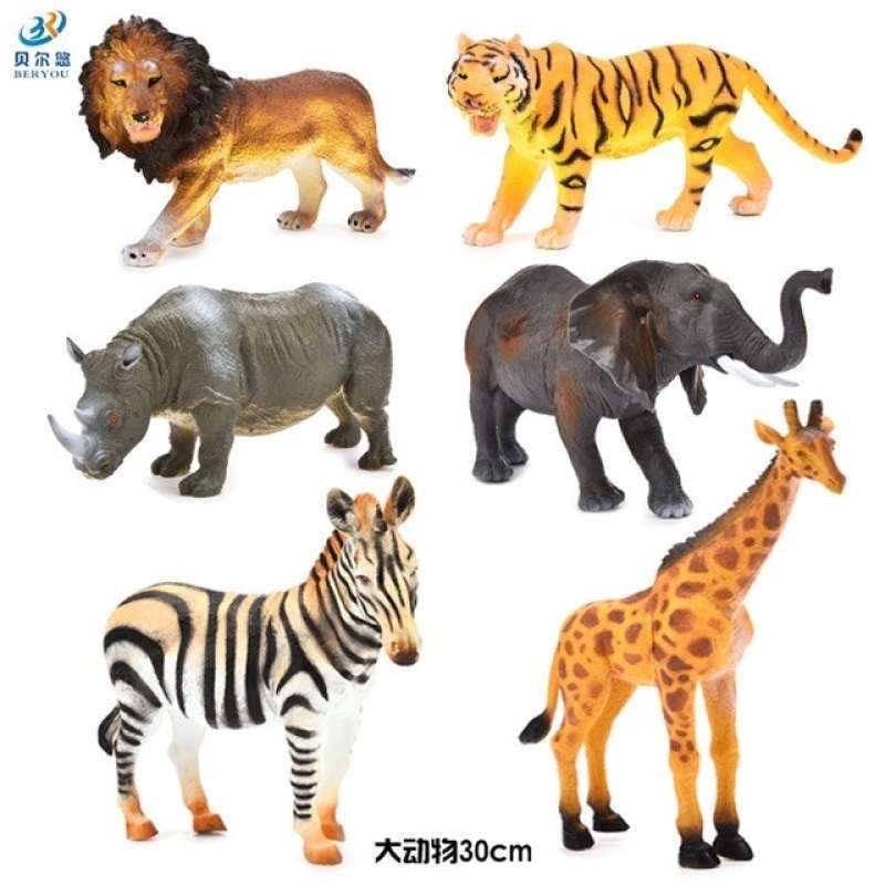 Jual Mainan Binatang - Boneka Hewan - Animal Toys - Miniature Animal ...