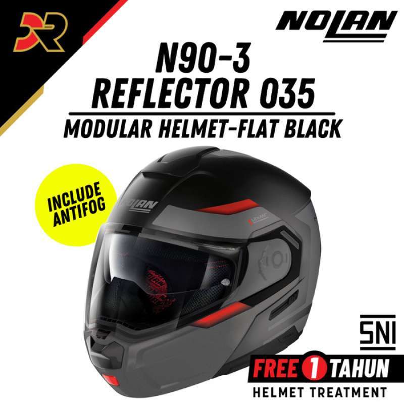 Jual Helm N90-3 N-com Helm Modular Sni Helm Motor N903 903 90.3 - 035 Reflector Di Seller ...