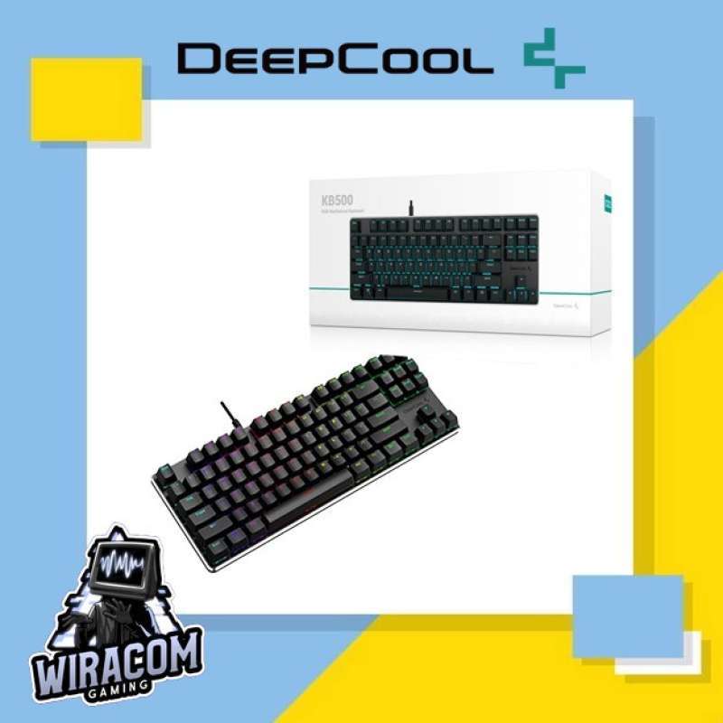 Promo 100% Produk Ori Deepcool Kb500 Rgb - Mechanical Gaming Keyboard ...