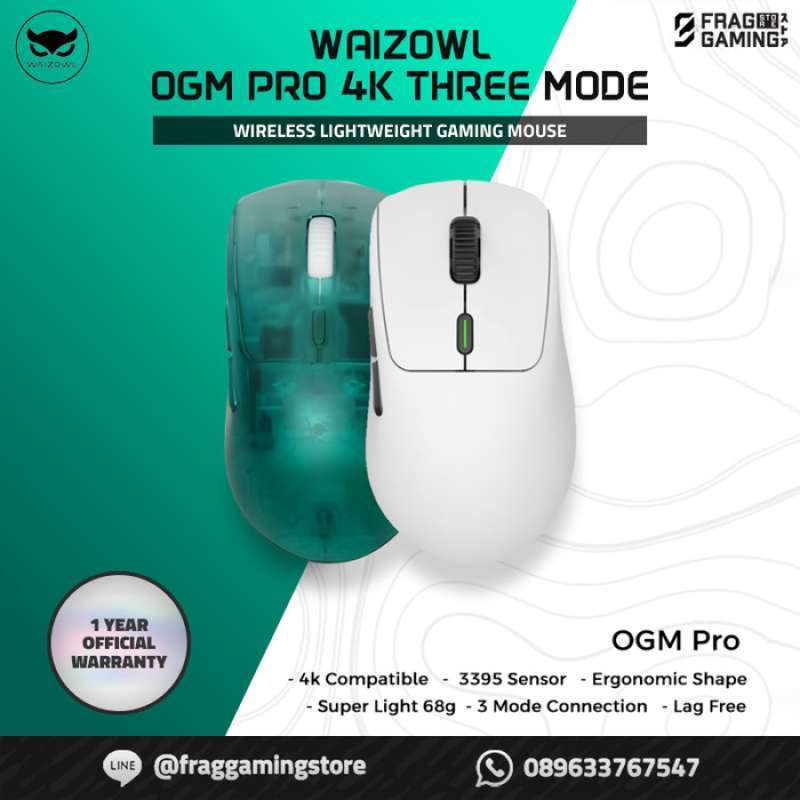 Promo 100% Produk Ori Waizowl Ogm Pro 4k Three Mode Wireless ...
