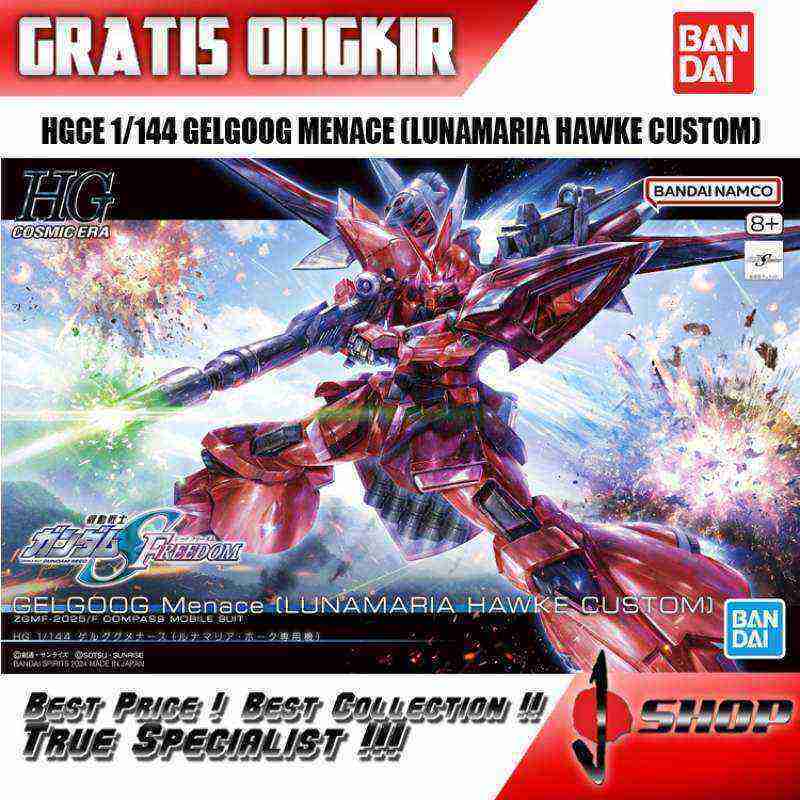 Jual Hg / Hgce Seed Freedom 1/144 Gelgoog Menace (lunamaria Hawke Custom) Di Seller J-shop ...