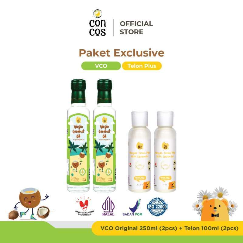 Promo Concos Exclusive Package | Paket Vco ( Ori 250 Ml - 2 Pcs ...