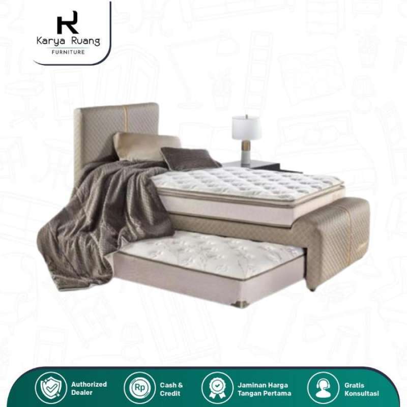Jual Karya Ruang | Kasur Sorong Springbed Lady American Splendor 3 In 1 ...
