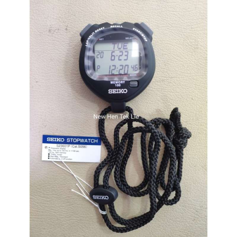 Jual Stopwatch Seiko S23601p Digital 100 Lap Memory - Stop Watch Seiko ...
