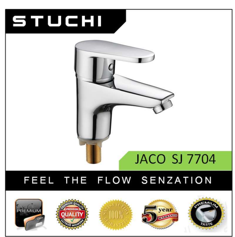 Jual Stuchi Sj 7704 Kran Washtafel Dingin, Keran Cuci Tangan, Garansi 3 Thn Di Seller Retail ...