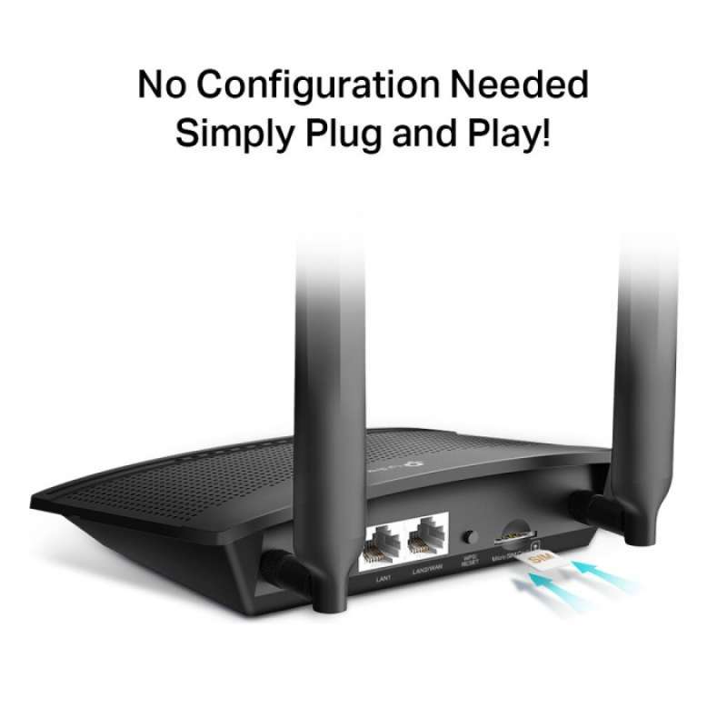 Jual Tp-link Tl-mr100 Router 4g Lte 300 Mbps Wireless N - Garansi Resmi ...