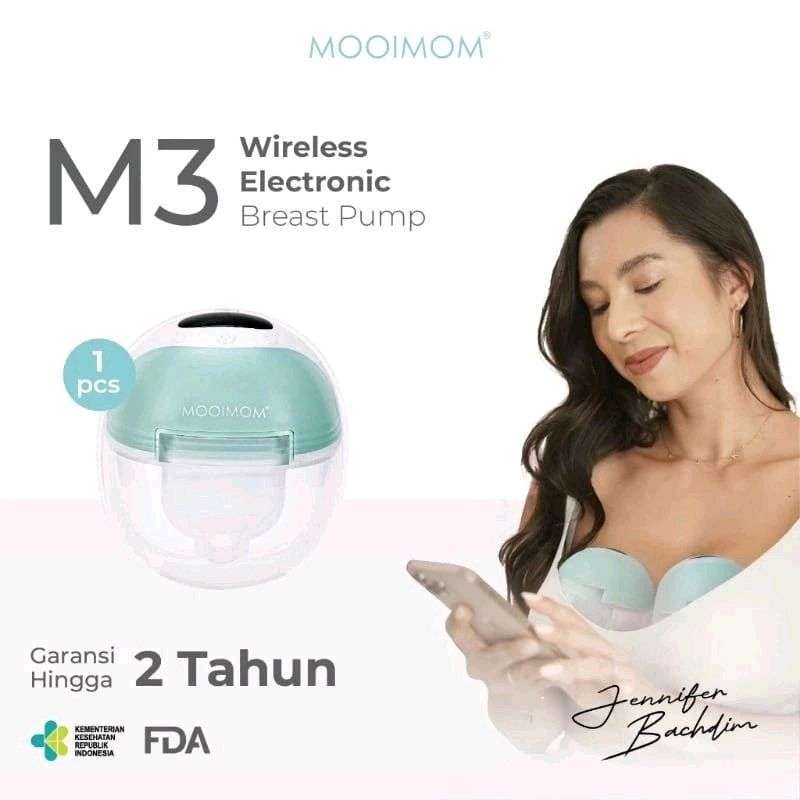 Jual Mooimom Wireless Electric Breast Pump M3 Handsfree - Pompa Asi ...
