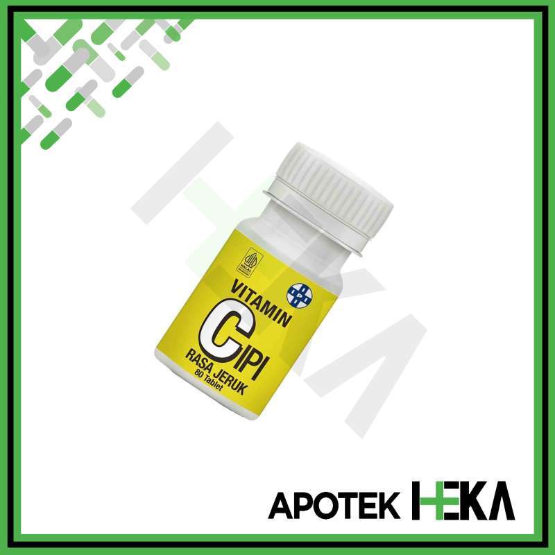 Jual Vitamin C Ipi Botol Kuning Isi 45 Tablet / 90 Tablet - 90 Kapsul Di Seller Apotek Heka ...