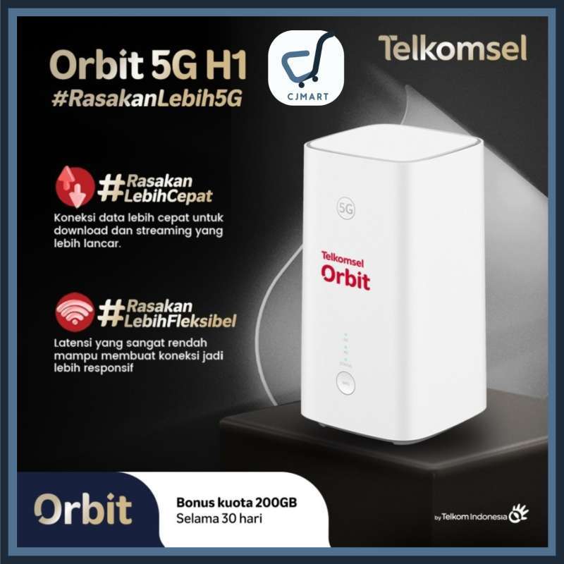 Promo Telkomsel Orbit 5g H1 Modem Wifi 5g High Speed Free Telkomsel ...