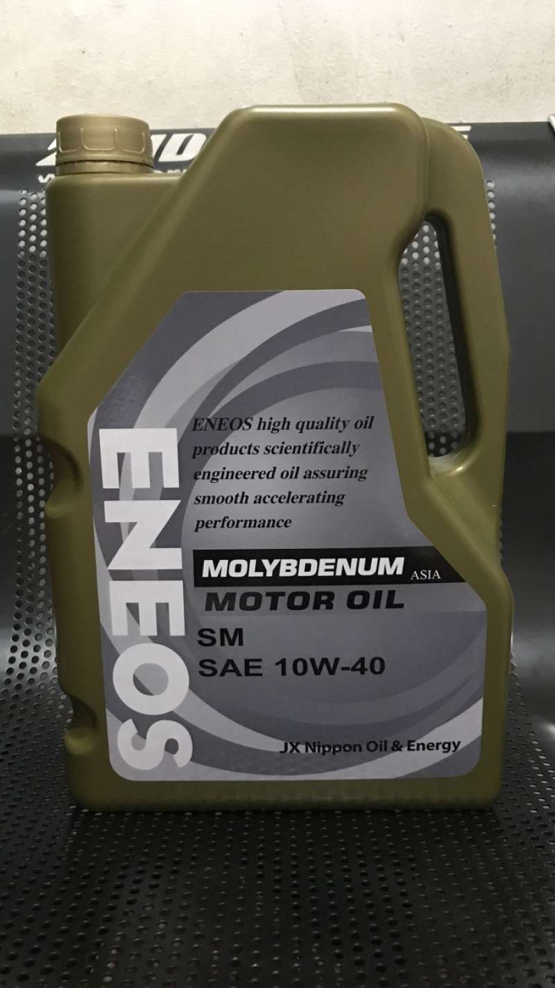 Promo Oli Mesin Mobil Eneos Molybdenum Motor Oil Sm 10w40 4l Diskon 14% Di Seller Toplets Shop ...