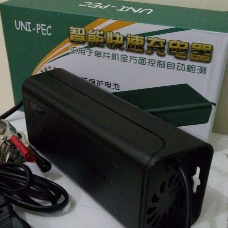 Promo Smart Fast Charger Accu/aki 12v 5a Otomatis Murah Diskon 28% Di ...