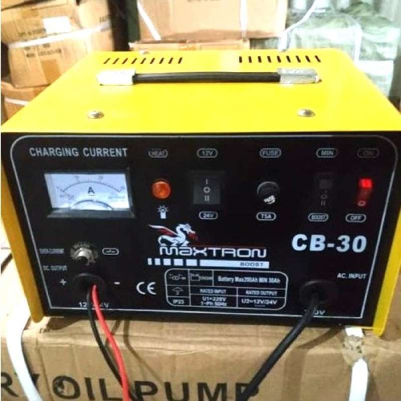 Promo Maxtron Aki Charger Cas Aki Cb30 Diskon 7% Di Seller Toplets Shop ...