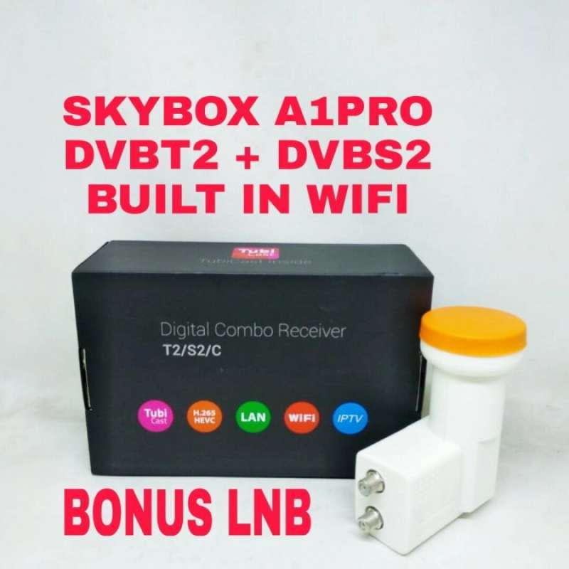 Jual Receiver Parabola Dan Set Top Box Skybox A1 Pro H265 Combo Di Seller Noelle - Cengkareng ...