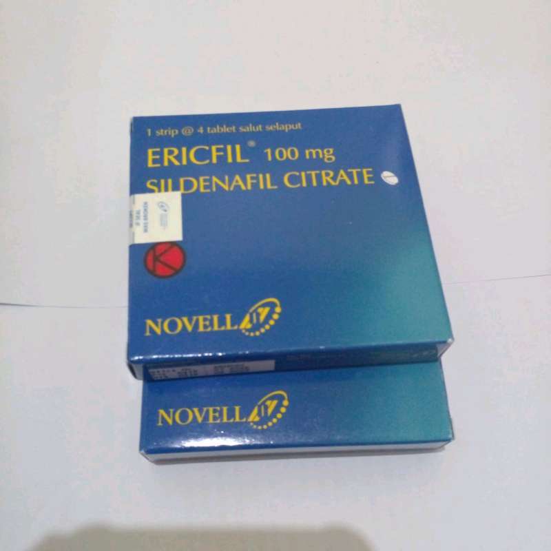 Jual Ericfil 100mg( Sildenafil ) Per Box Di Seller Apotik Sekawan ...