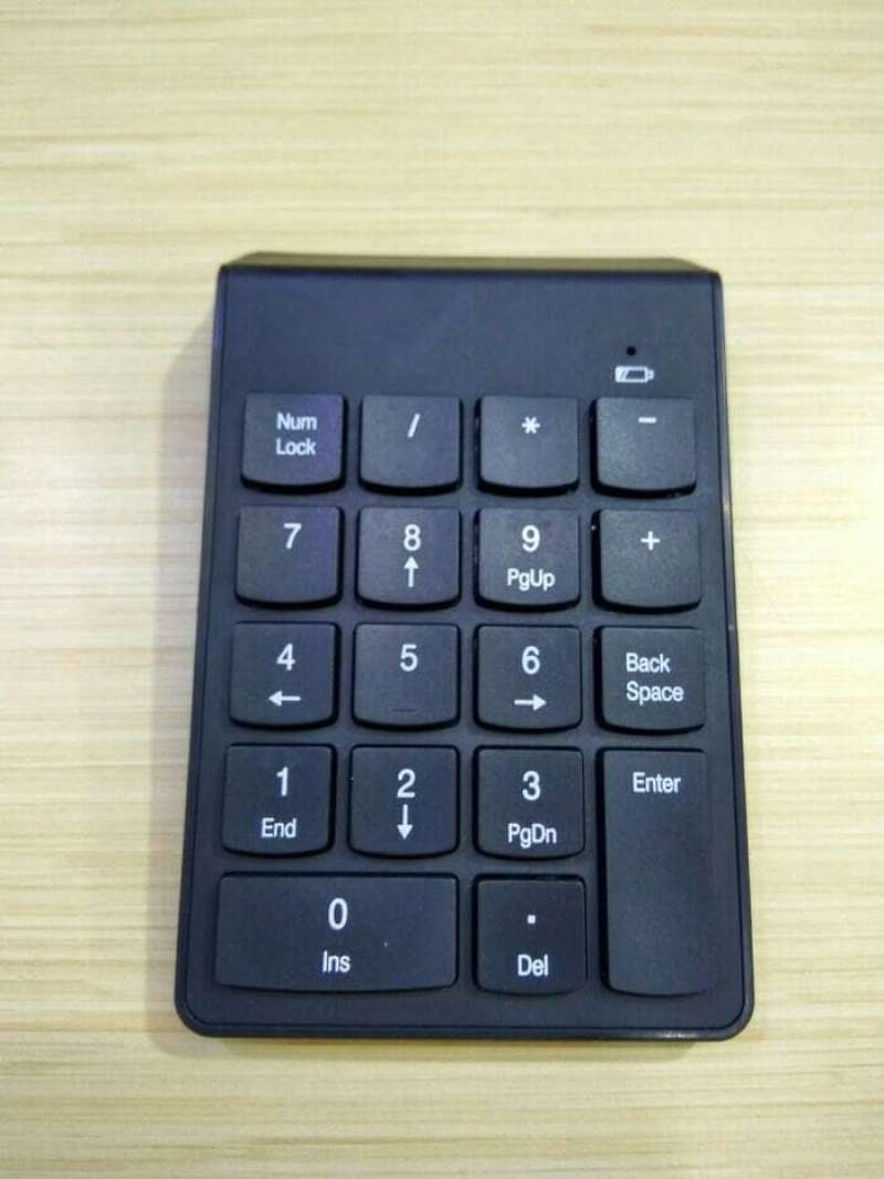 Promo 100% Produk Ori Wireless Portable Numeric Keypad Numpad 2.4ghz ...