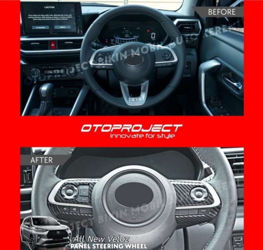 Promo Panel Steering Wheel All New Veloz 2022 Otoproject Diskon 21% Di ...