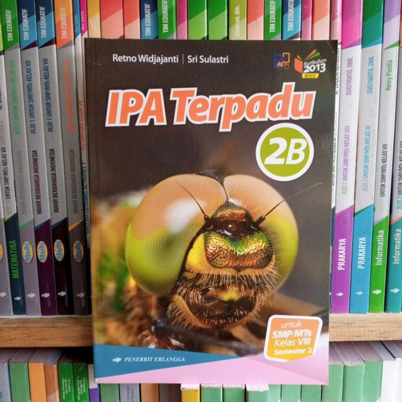 Promo Buku Ipa Terpadu 2b Erlangga Untuk Smp/mts Kelas Viii/8 K13 ...