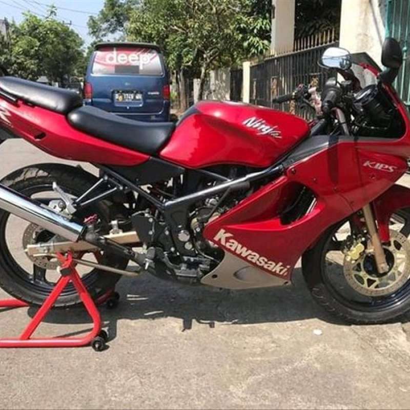 Promo Striping Stiker Ninja Rr Old Merah Marun Maron Original Kawasaki ...