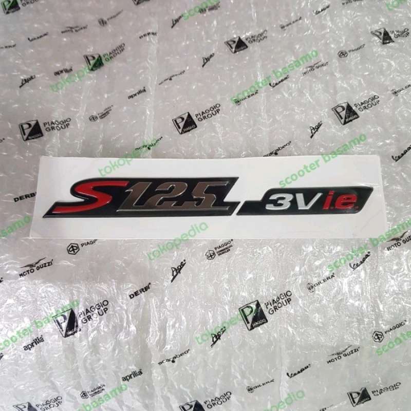 Promo Vespa S125 3vie Sticker Diskon 23% Di Seller Rakki Store - Meruya ...