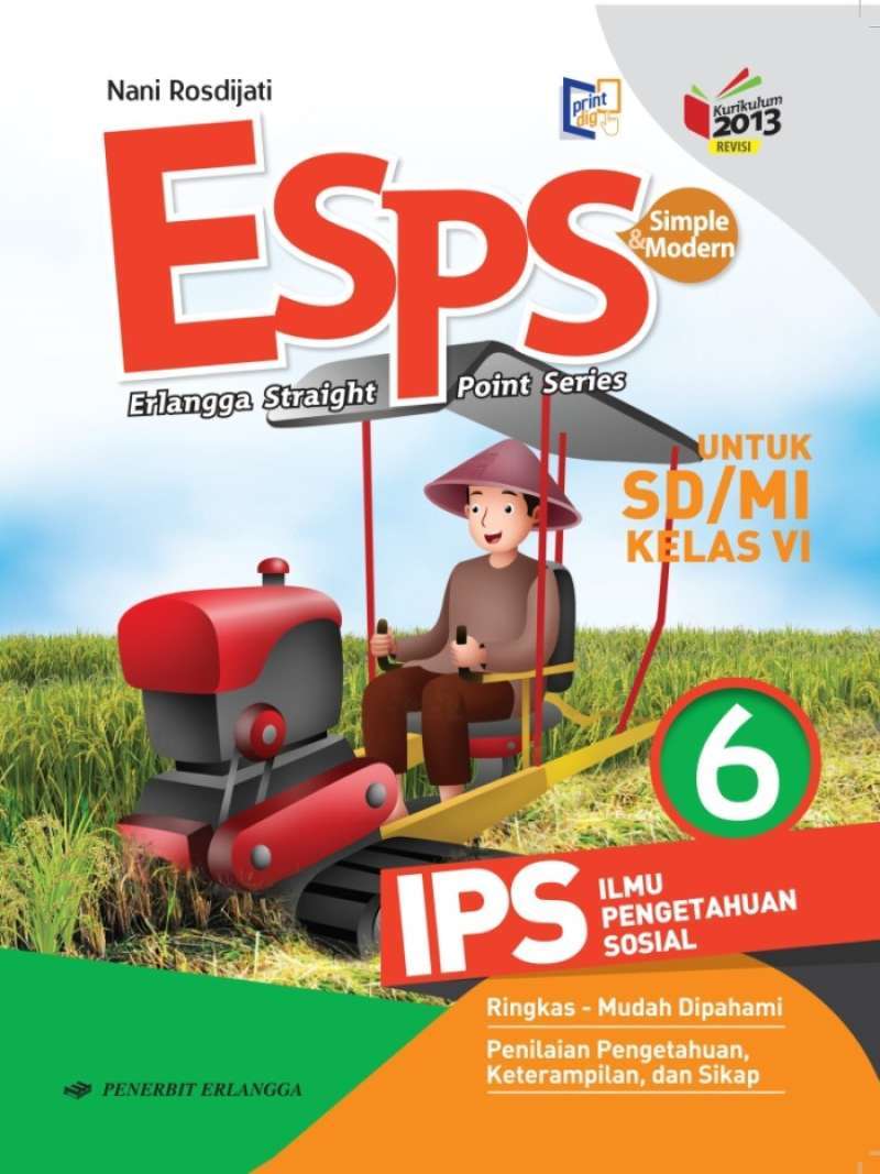 Promo Esps: Ips Sd/mi Kelas. 6/k13n | 0023000480 Diskon 27% Di Seller ...