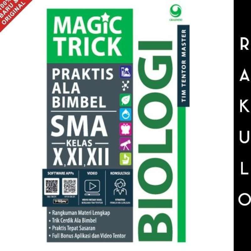 Promo Buku Magic Trick Praktis Ala Bimbel Biologi Sma Kelas X, Xi,xii Diskon 28% Di Seller Huka ...