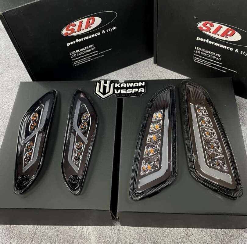 Promo Indicator Sein Sip Led Vol.2 Smoke Series Vespa Sprint Primavera ...