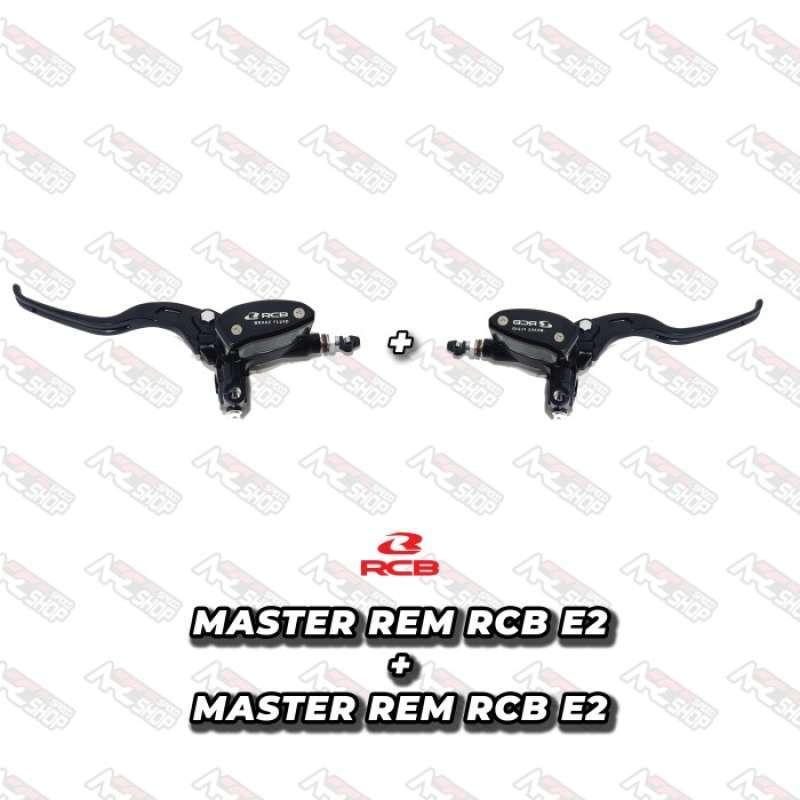 Promo Master Rem Racingboy Rcb Set Kiri & Kanan Black Universal Diskon ...