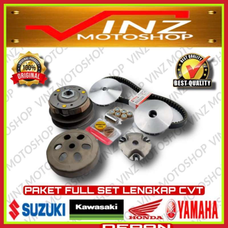 Promo Paket Cvt Full Set Vanbelt Motor S Z Soul Gt Fir 115 Diskon 11% ...