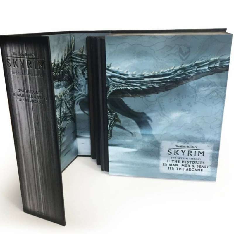 Promo The Skyrim Library - Volumes I, Ii & Iii [artbook] - Regular ...