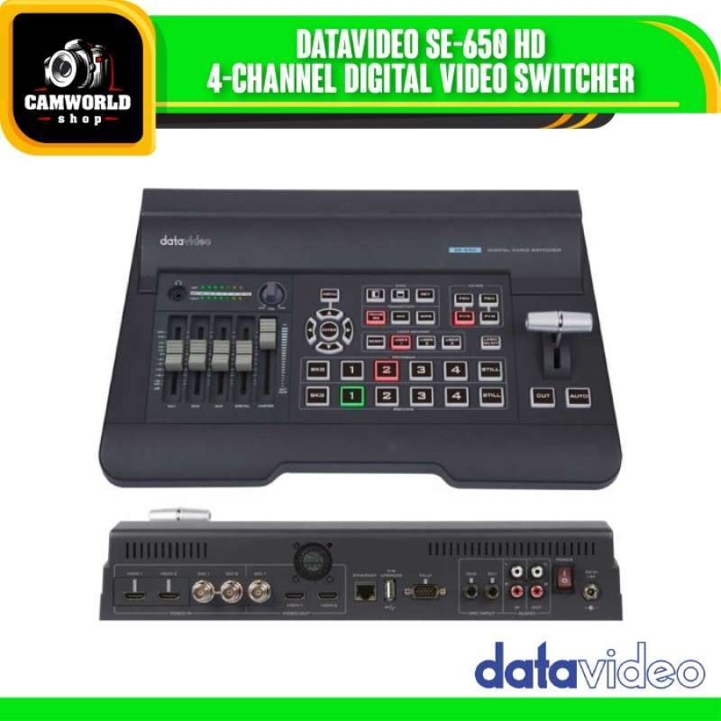 Promo Datavideo Se-650 Hd 4-channel Digital Video Switcher Diskon 33% ...