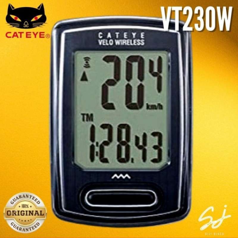 Promo Cyclo Computer - Speedometer Cateye Velo Wireless Vt230w Sepeda ...