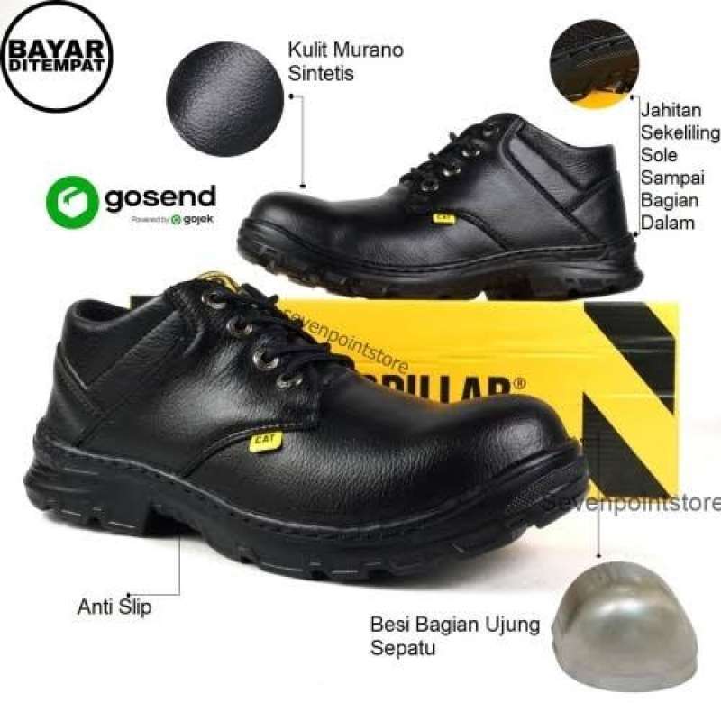 Promo Sepatu Safety King Sepatu Safety Pria Ujung Besi Sepatu Safety ...