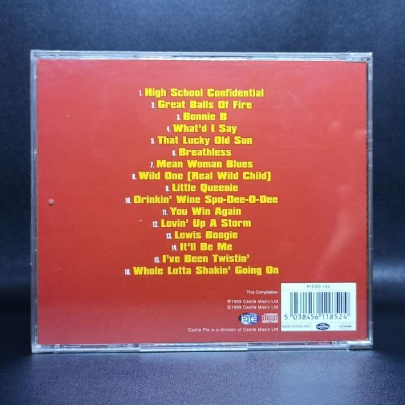 Promo Cd Jerry Lee Lewis - Great Balls Of Fire Import Diskon 23% Di Seller Melodiya Store ...