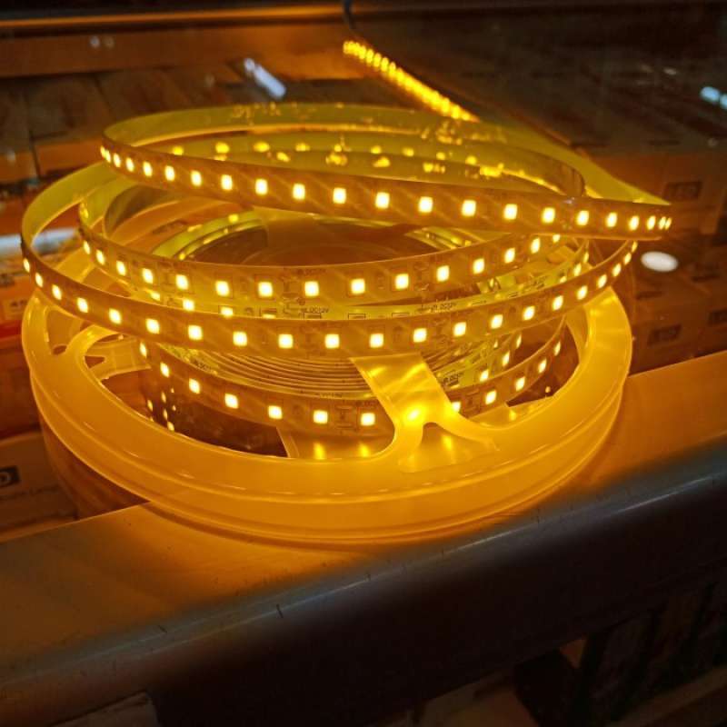 Promo Led Strip 120mata 2835 12v Warna Kuning Gold/kunyit/emas Diskon ...