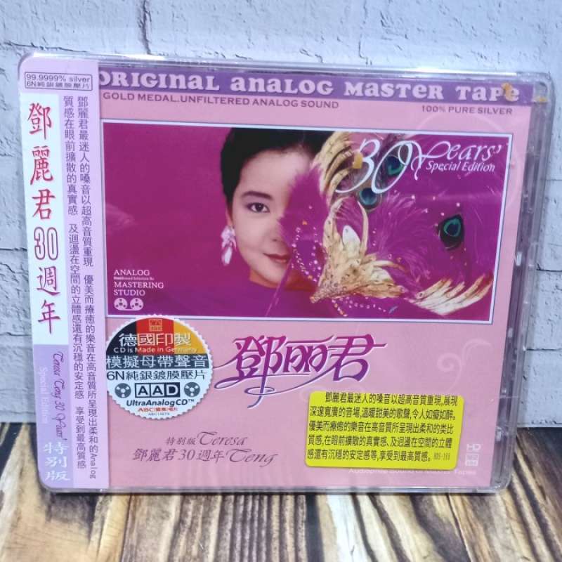 Promo Cd Teresa Teng, 30 Years Special Edition (aad) Diskon 23% Di Seller Melodiya Store ...